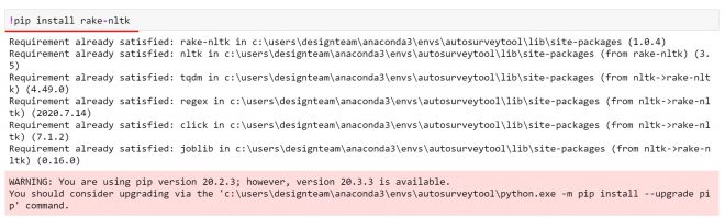 Python – rake nltk -關鍵字提取 – Marketing & Design KM